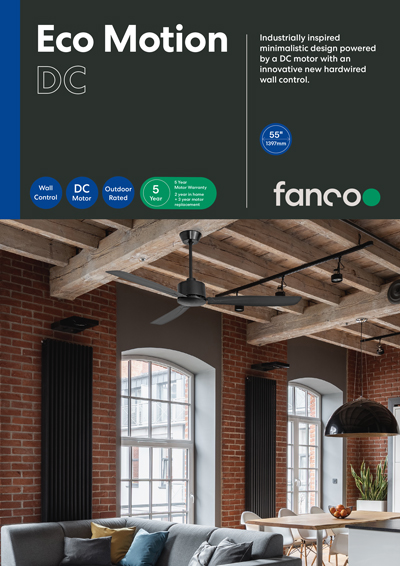 Ceiling Fan Spec Sheets - Fanco