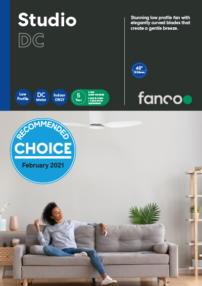 Ceiling Fan Spec Sheets - Fanco