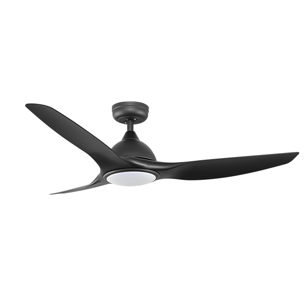 Horizon DC Ceiling Fan SMART/Remote with CCT LED Light - Black 52 ...