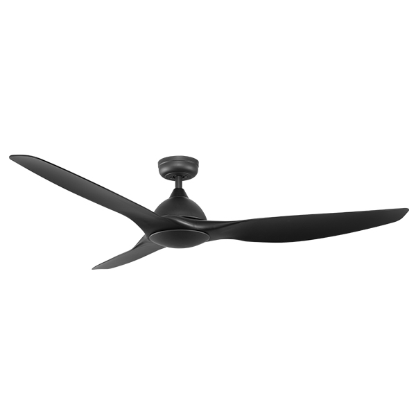 Horizon DC Ceiling Fan with Wall Control & Remote/SMART - Black 64 ...