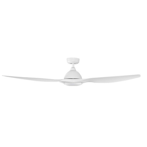 Horizon DC Ceiling Fan SMART/Remote with CCT LED Light - White 64" | Fanco