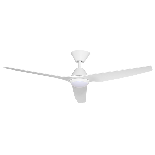 Infinity iD DC Ceiling Fan SMART/Remote with CCT LED Light - White 54 ...