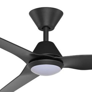 Infinity iD DC Ceiling Fan SMART/Remote with CCT LED Light - Black 48 ...