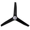 Infinity iD DC Ceiling Fan SMART/Remote with CCT LED Light - Black 48 ...