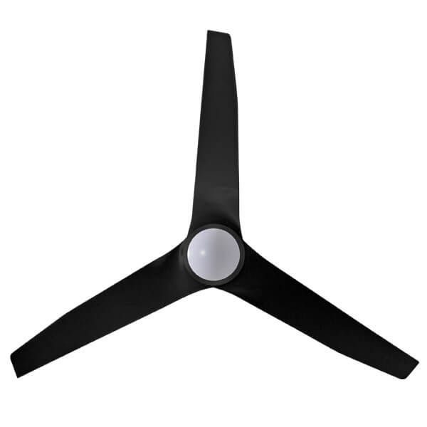 Infinity iD DC Ceiling Fan SMART/Remote with CCT LED Light - Black 48 ...