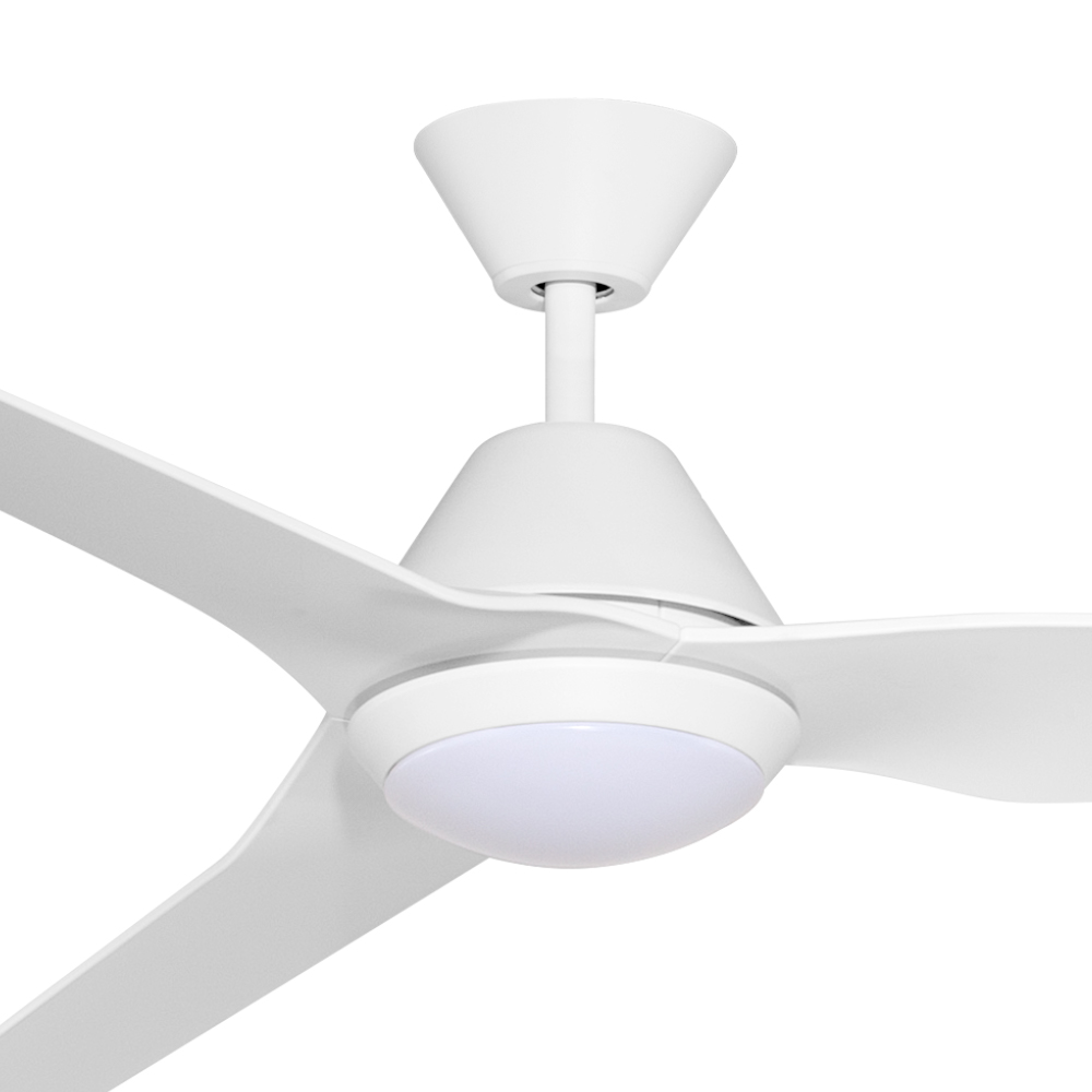 Infinity ID 64″ White SMART DC Ceiling Fan with Remote & CCT LED Light ...